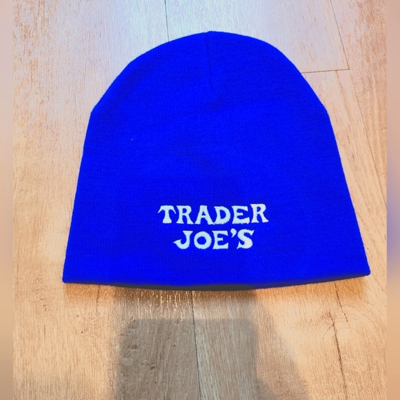 Trader Joe'S | Accessories | Trader Joes Os Bright Blue Beanie Likenew ...